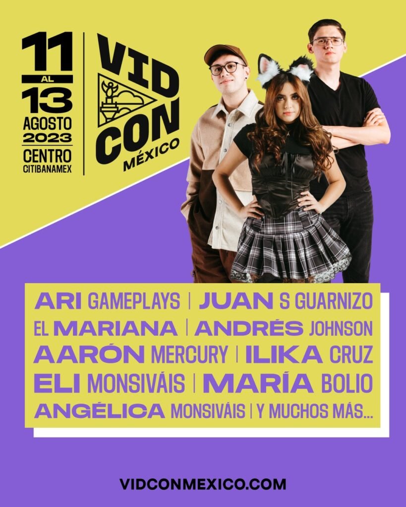 Registrate para los Meet & Greet en Vidcon Mexico 2023 | Silver Geek