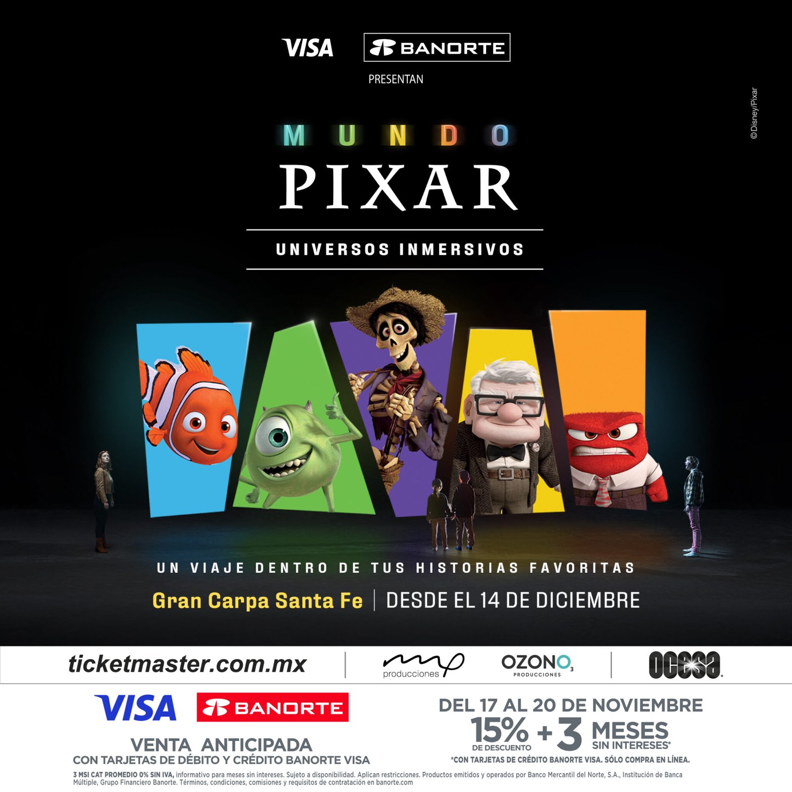 LLEGARÁ POR PRIMERA VEZ A MÉXICO “MUNDO PIXAR” | Silver Geek